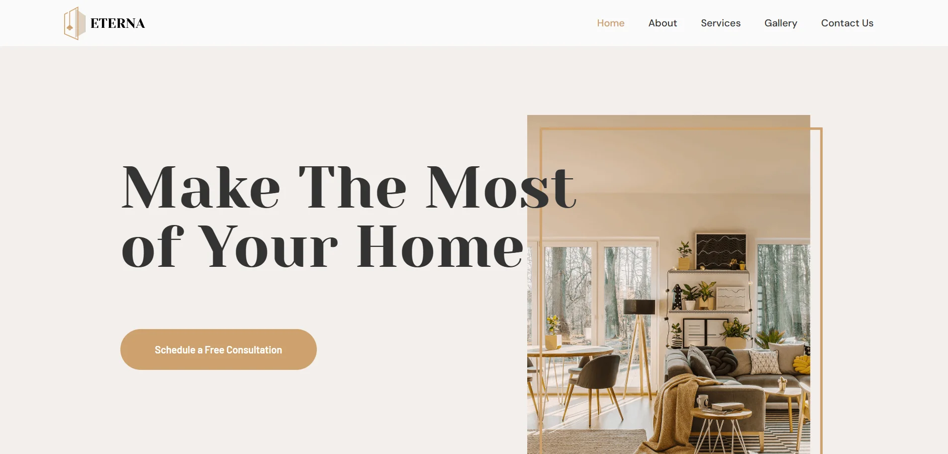Modern Home Decor WordPress Website Templates Online