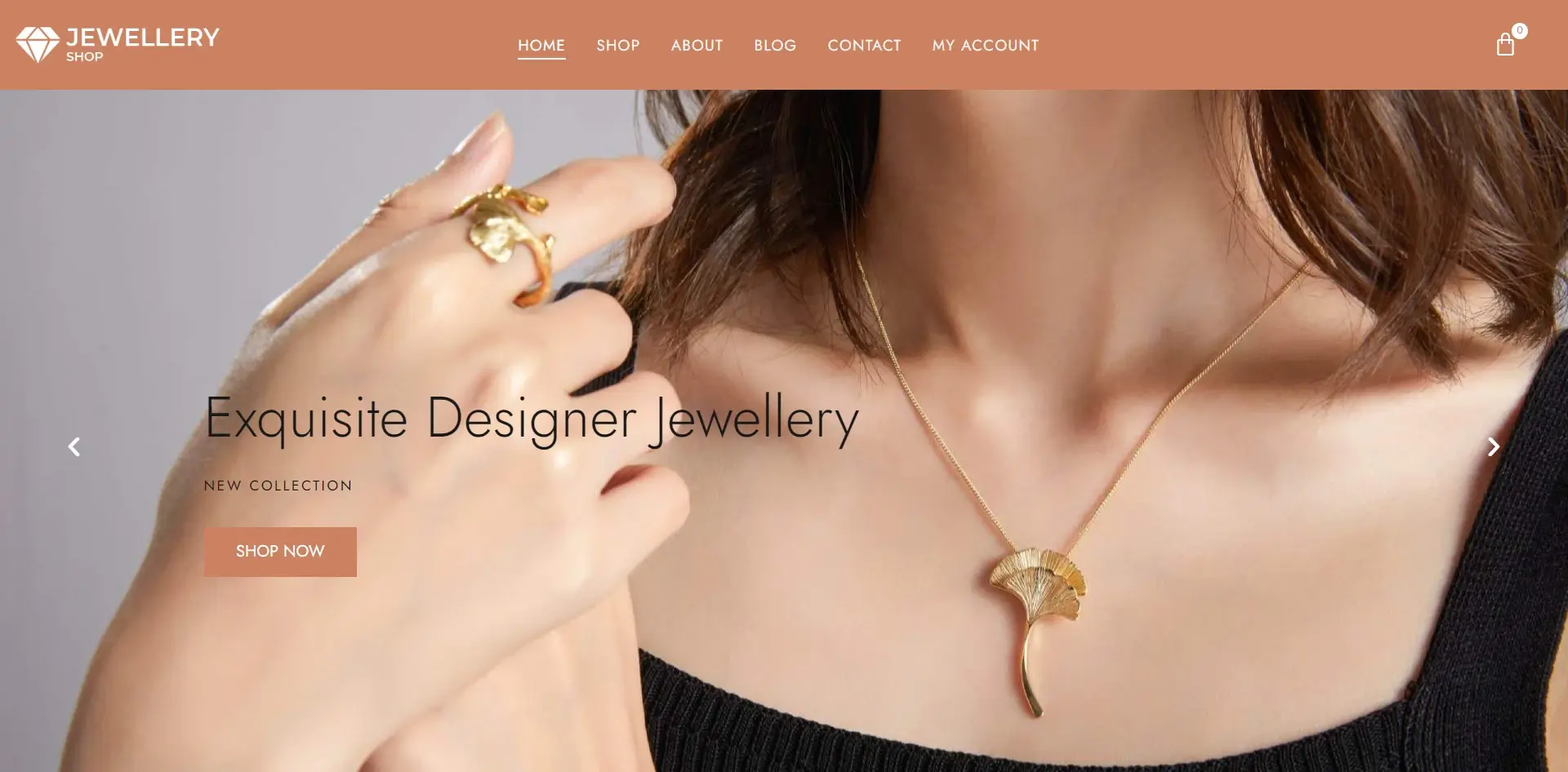 Premium Wordpress Website Templates for Jewellery Shops
