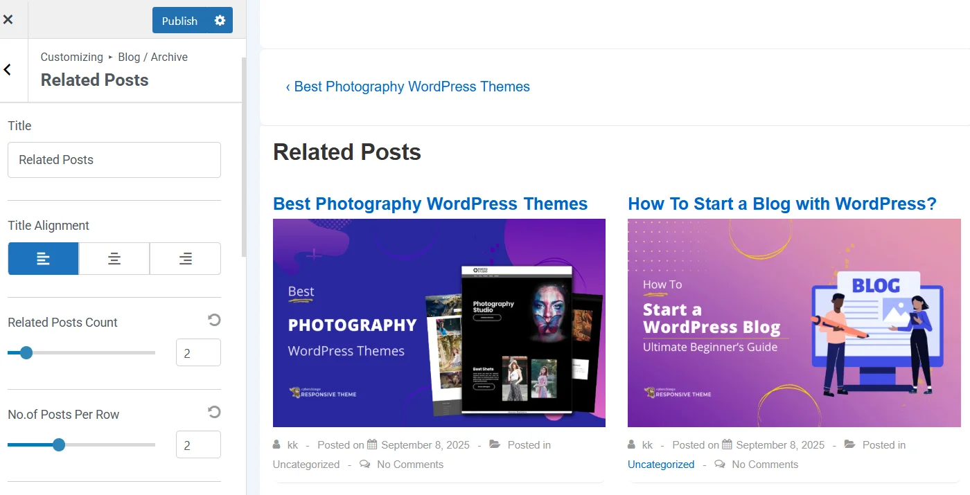 How to Add Related Posts in WordPress Using Theme