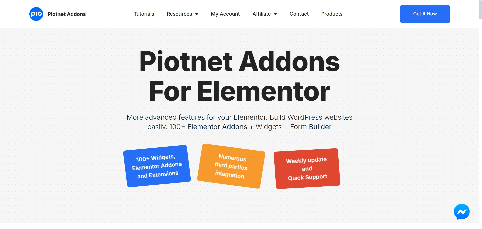 Responsive Elementor Addons VS Piotnet Addons for Elementor