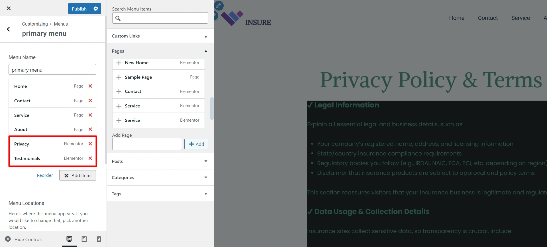 Introducing Insurance Starter Template for Responsive Theme